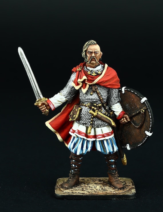 Tin Soldier Collectible Svyatoslav Prince of Novgorod and - Etsy
