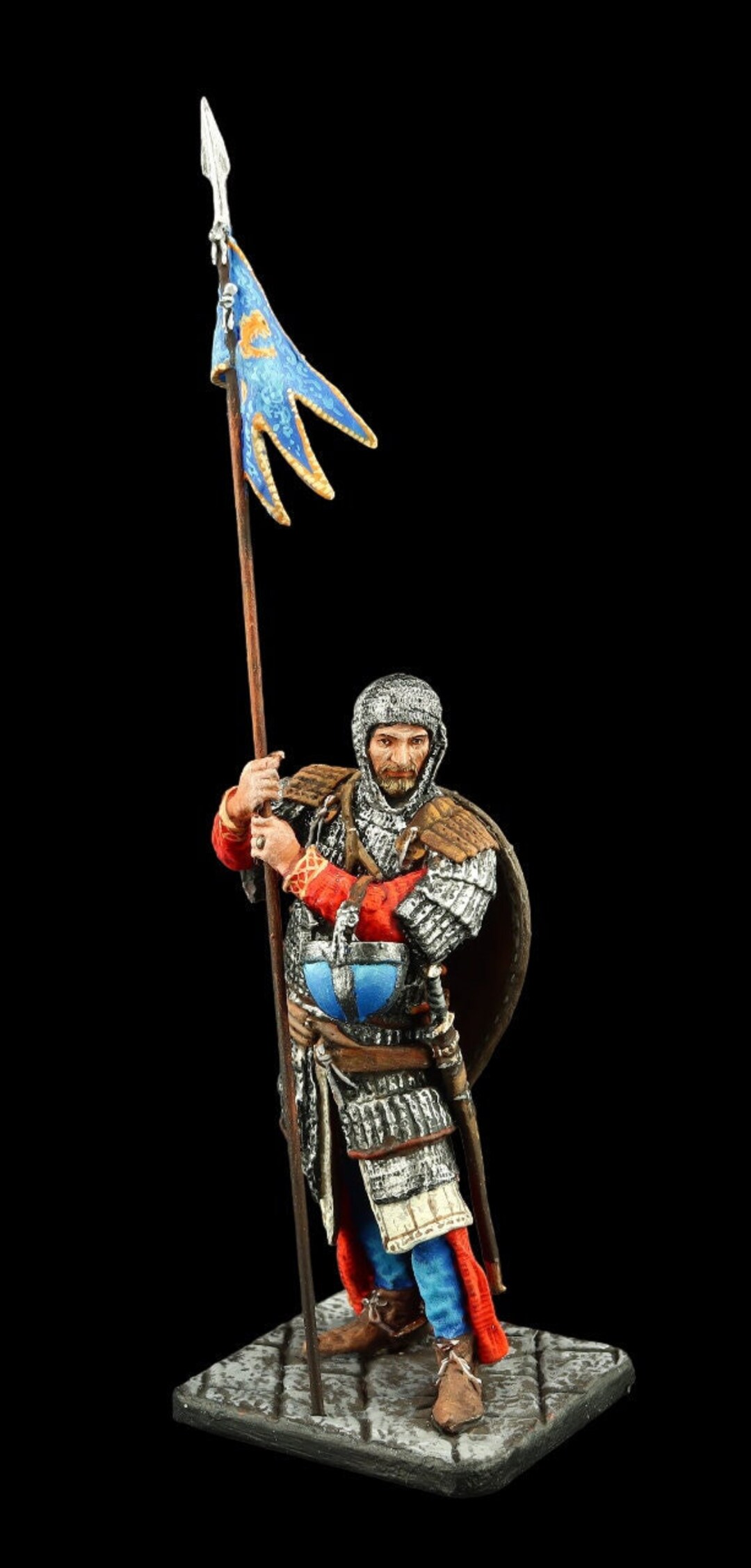 Tin Soldier Collectible Norman Knight C.1160 54 Mm Medieval - Etsy