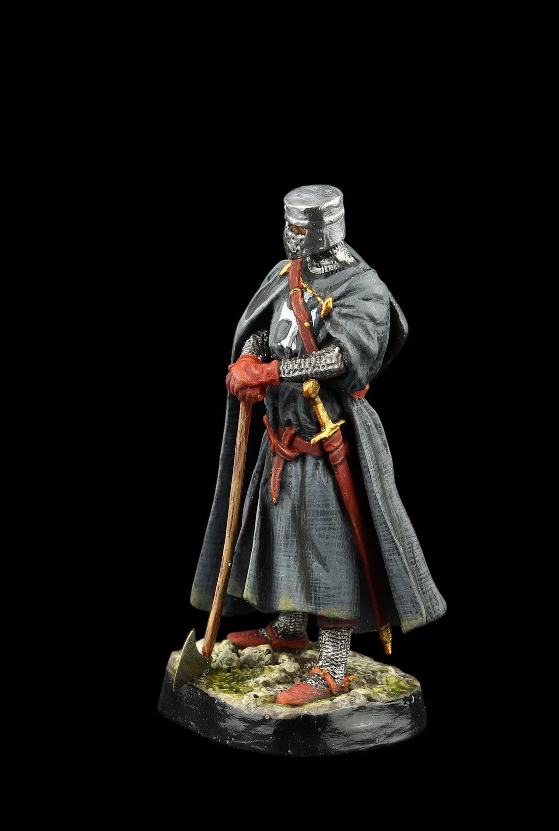 Tin Soldier Collectible Germanic Knight, XIII C. 54 Mm Medieval Age ...