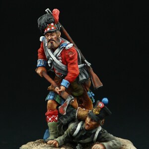 Tin Soldier Museum (TOP) 54 Mm Sapper of the 42nd Royal Highlander ...