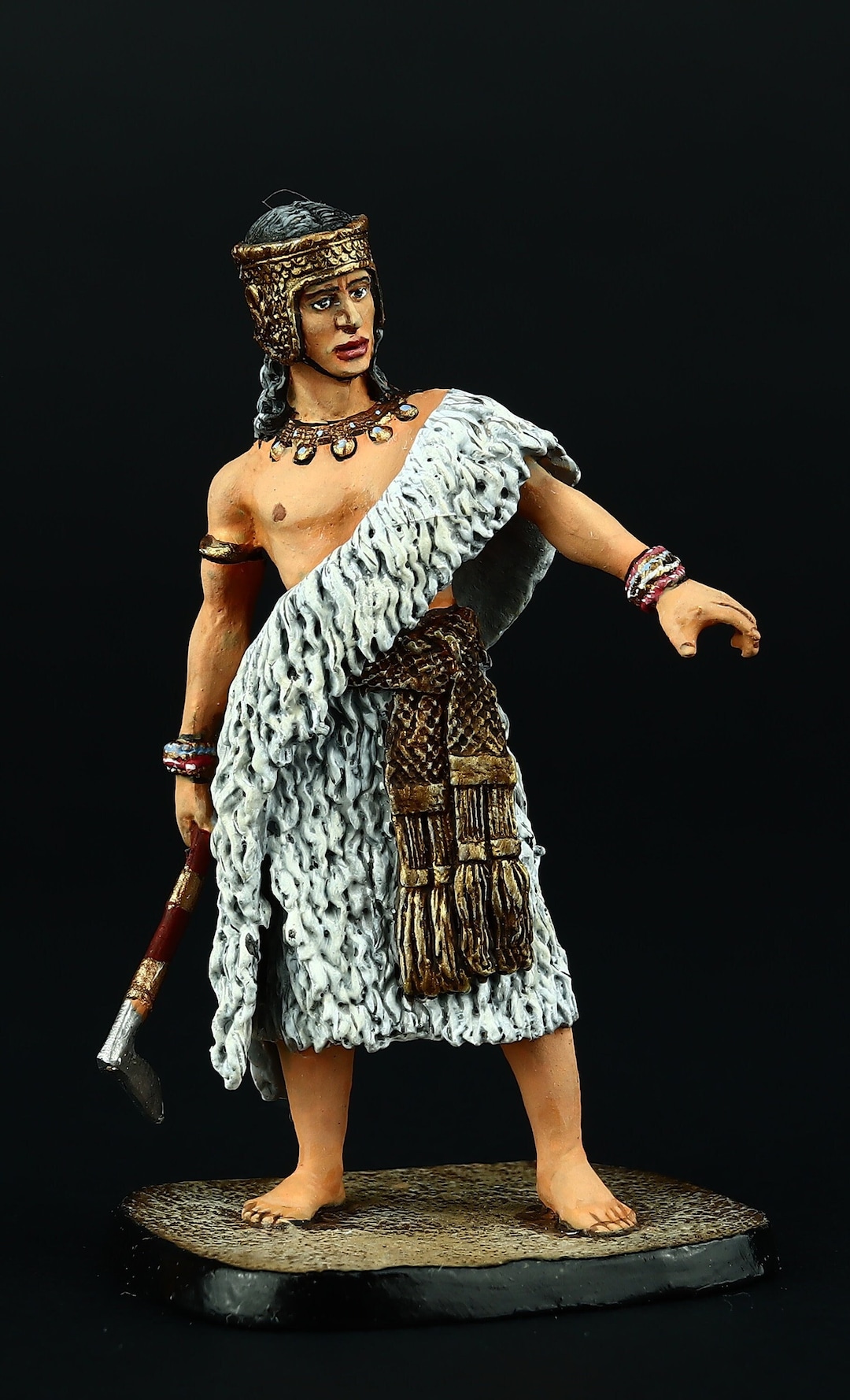 Tin Soldier Collectible Patesi Gudea of Lagash Sumerian King - Etsy