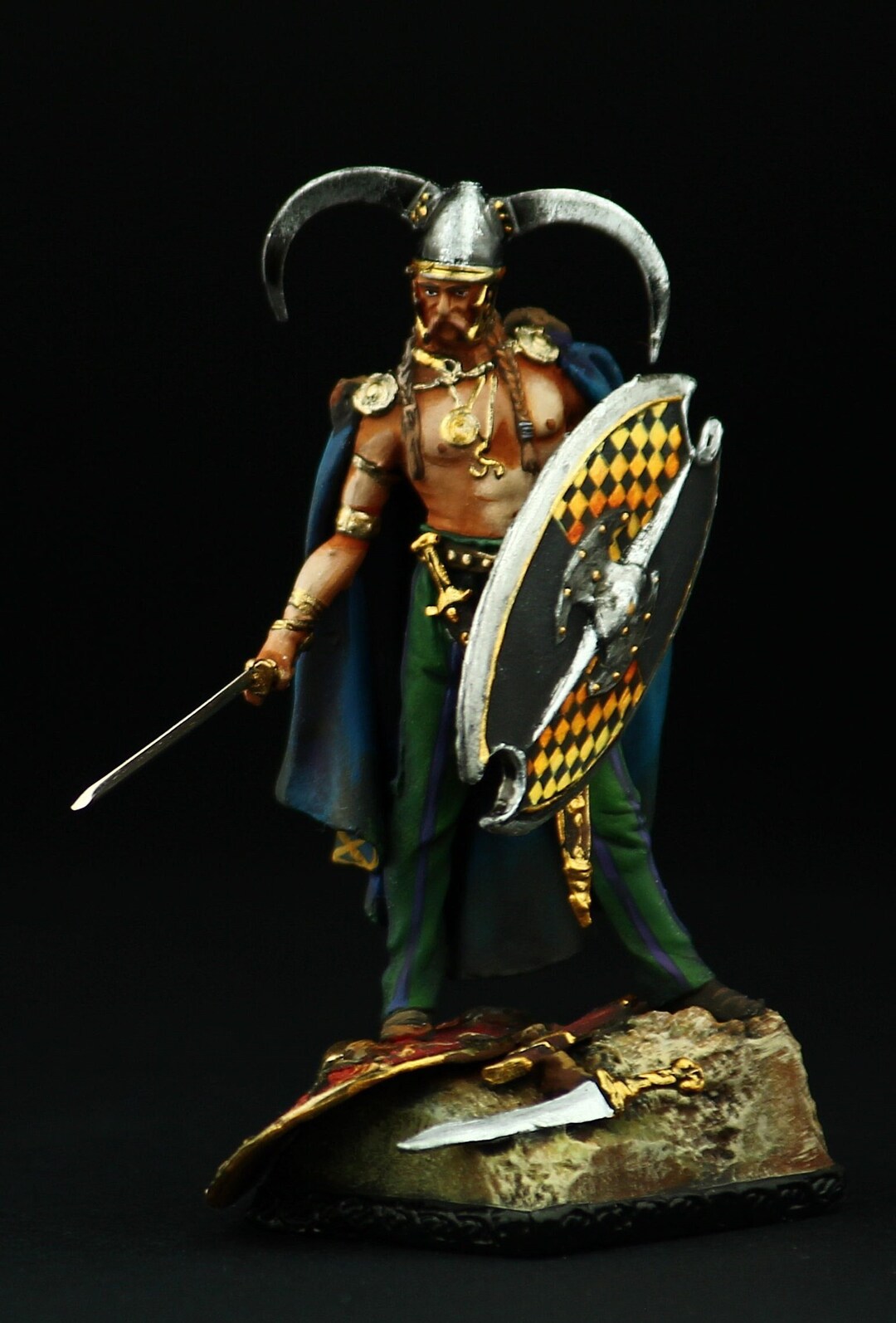 Tin Soldier Collectible Celtic Chieftain, III C. B.C. 54 Mm Vikings ...