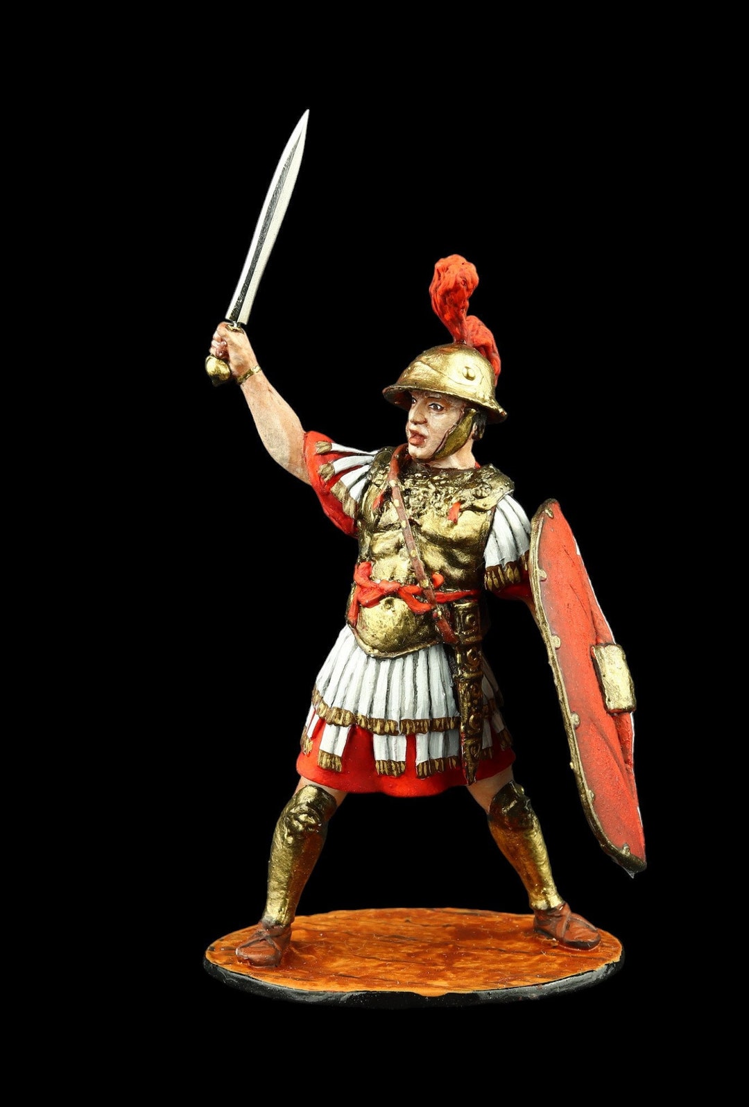 Tin Soldier Collectible Roman Sea Tribune 54 Mm Ancient Rome & Carthage ...