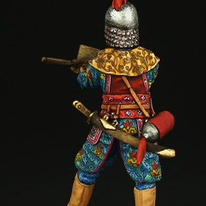 Tin Soldier Museum (TOP) Chinese Crossbowman, XIII C. 54 Mm Far East ...