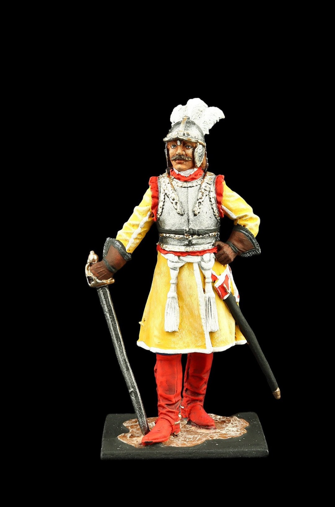 Tin Soldier Collectible Officer of Dragoon Regiment, Russia, 1698-1704 ...
