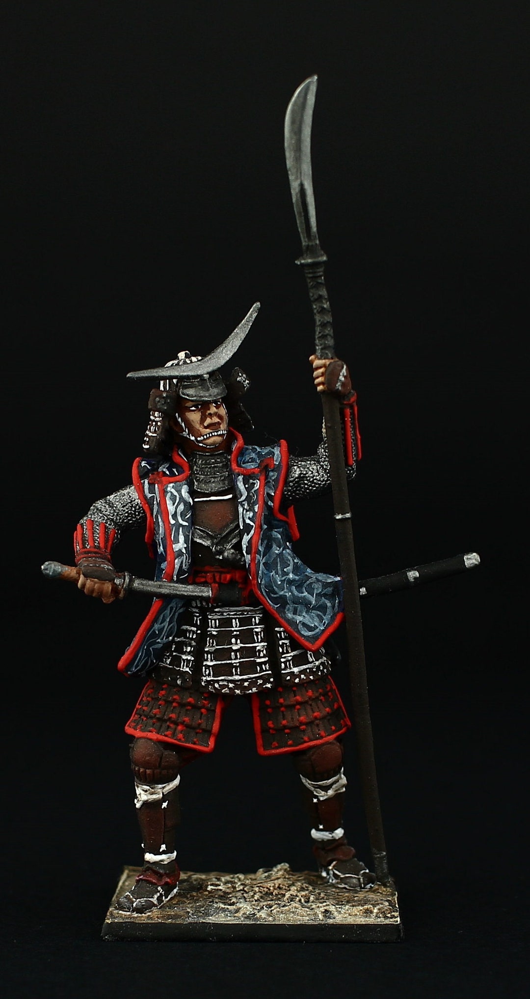 Tin Soldier Collectible Samurai, 1600 54 Mm Medieval Japan, Samurai ...