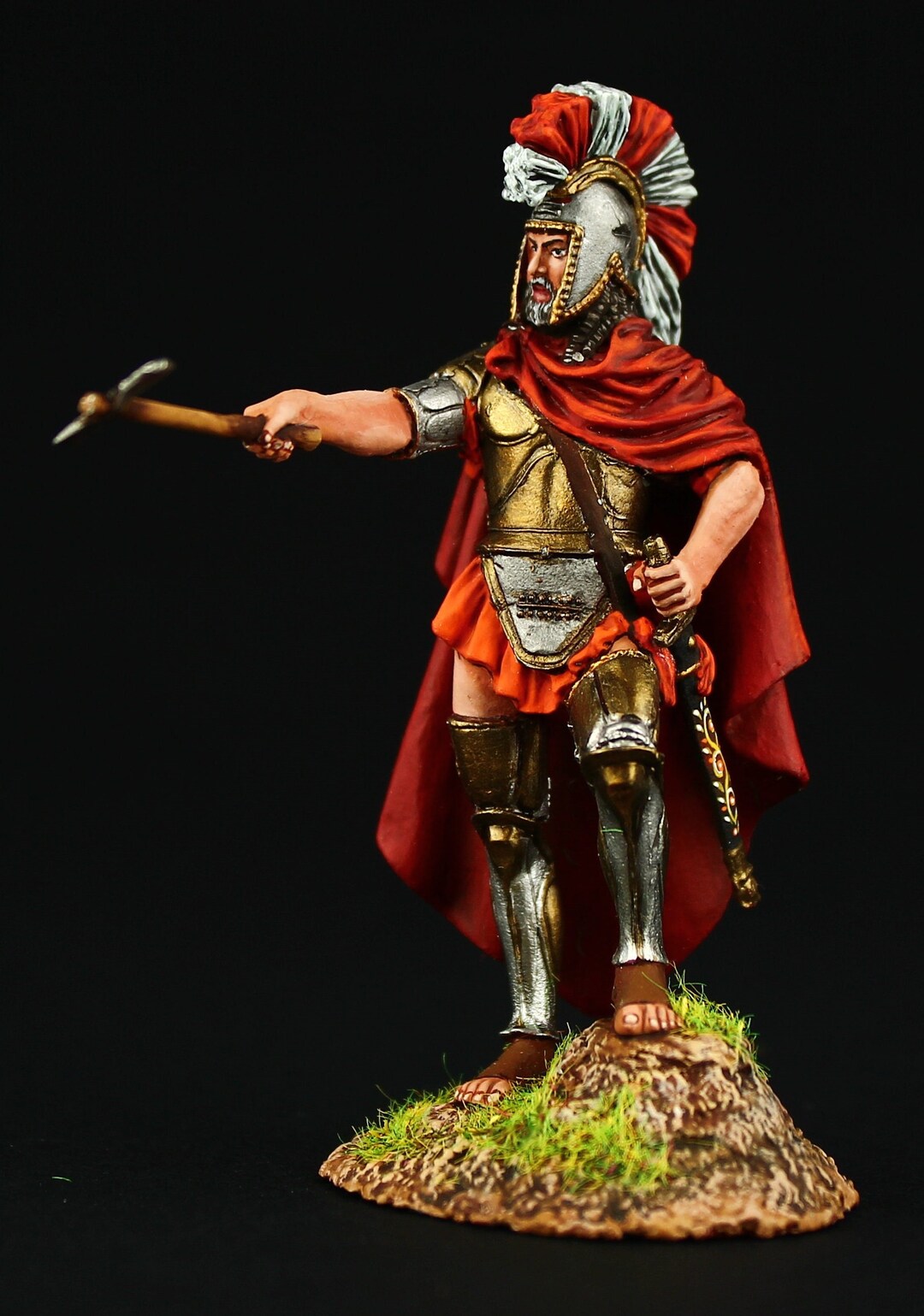 Tin Soldier Collectible Etruscan King Lars Porsenna Ca . - Etsy