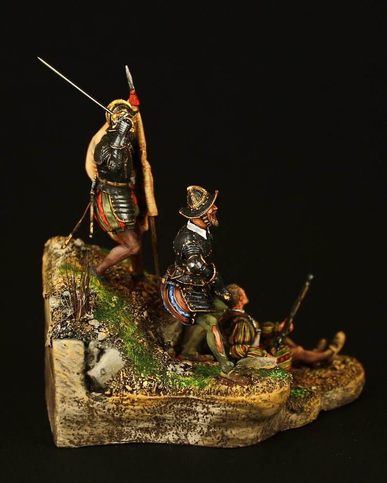 Tin Soldier Museum TOP Spanish Conquistadors XVI C. 54 Mm - Etsy