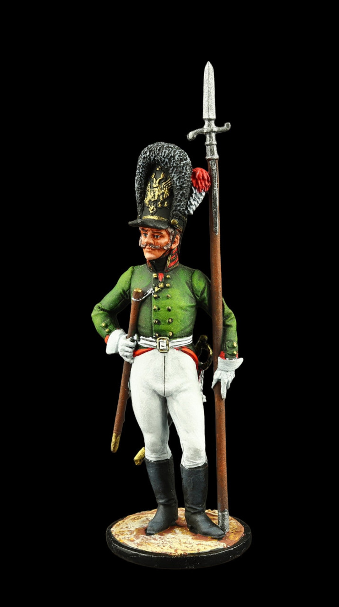 Tin Soldier Collectible 54 Mm Corporal of Life Guard of Preobrazhensky ...