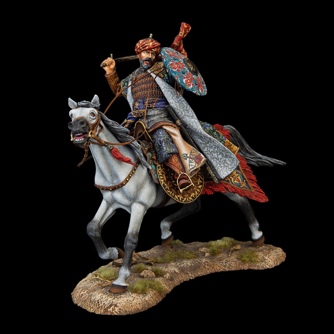 Tin Soldier Museum (TOP) Islamic Cavalry, Late XIII C. 90 Mm Near East ...