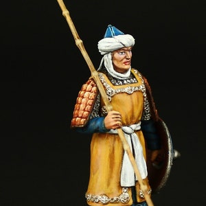 Tin Soldier Collectible Berber Warrior of Fatimid Army, X C. 54 Mm Near ...