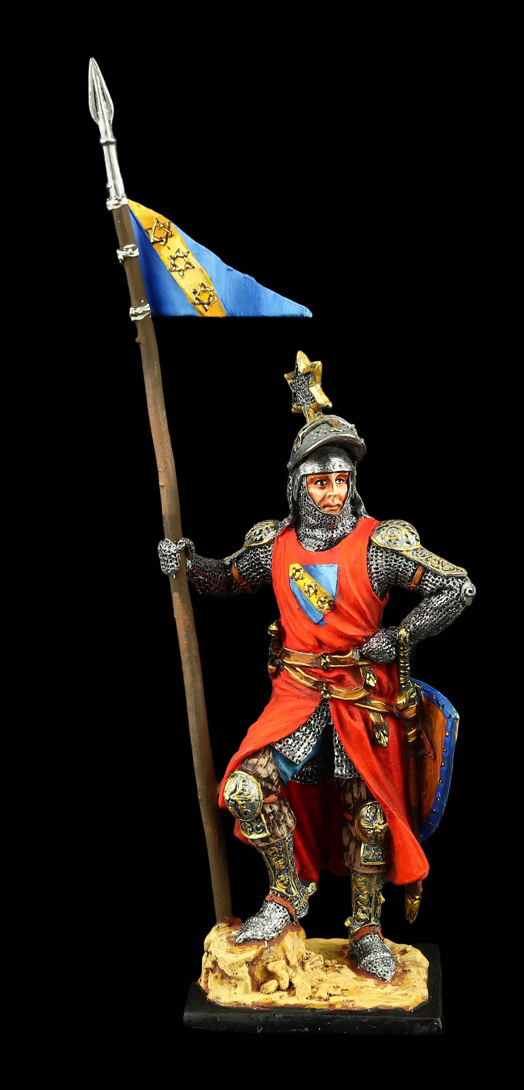 Tin Soldier Collectible Medieval Italian Knight, Late XIII C. 54 Mm ...