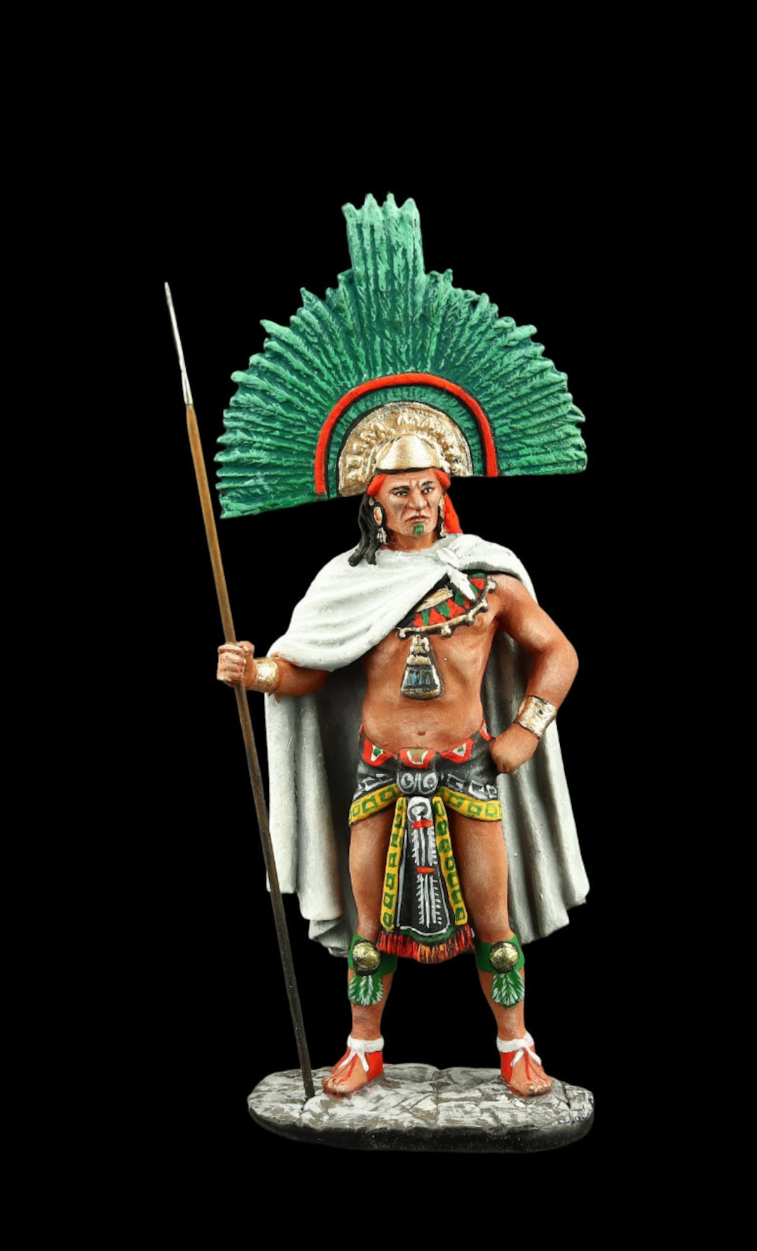 Tin Soldier Collectible Moctezuma II, Emperor of Aztec Empire, 1520 54 ...