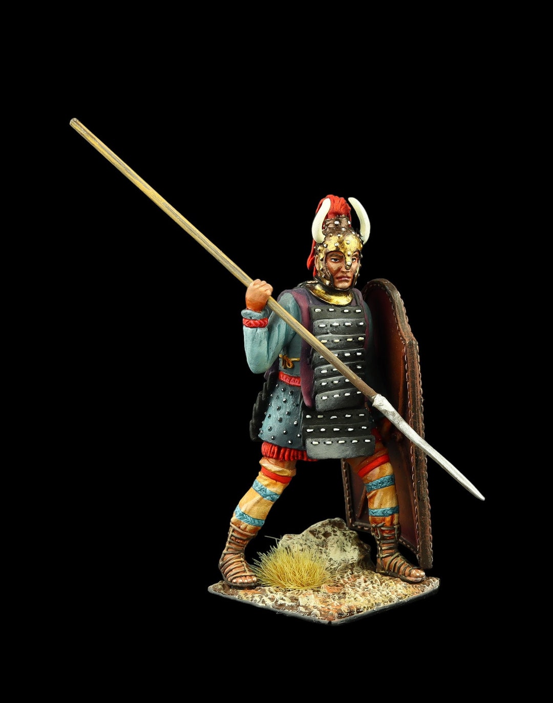 Tin Soldier Collectible the Trojan War: Mycenaean Warrior, XIIV-XIII Cc ...