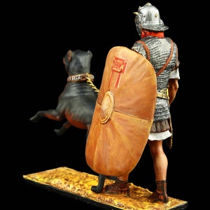 Tin Soldier Collectible Roman War Dog, Legio XX Valeria Victrix, A.D ...