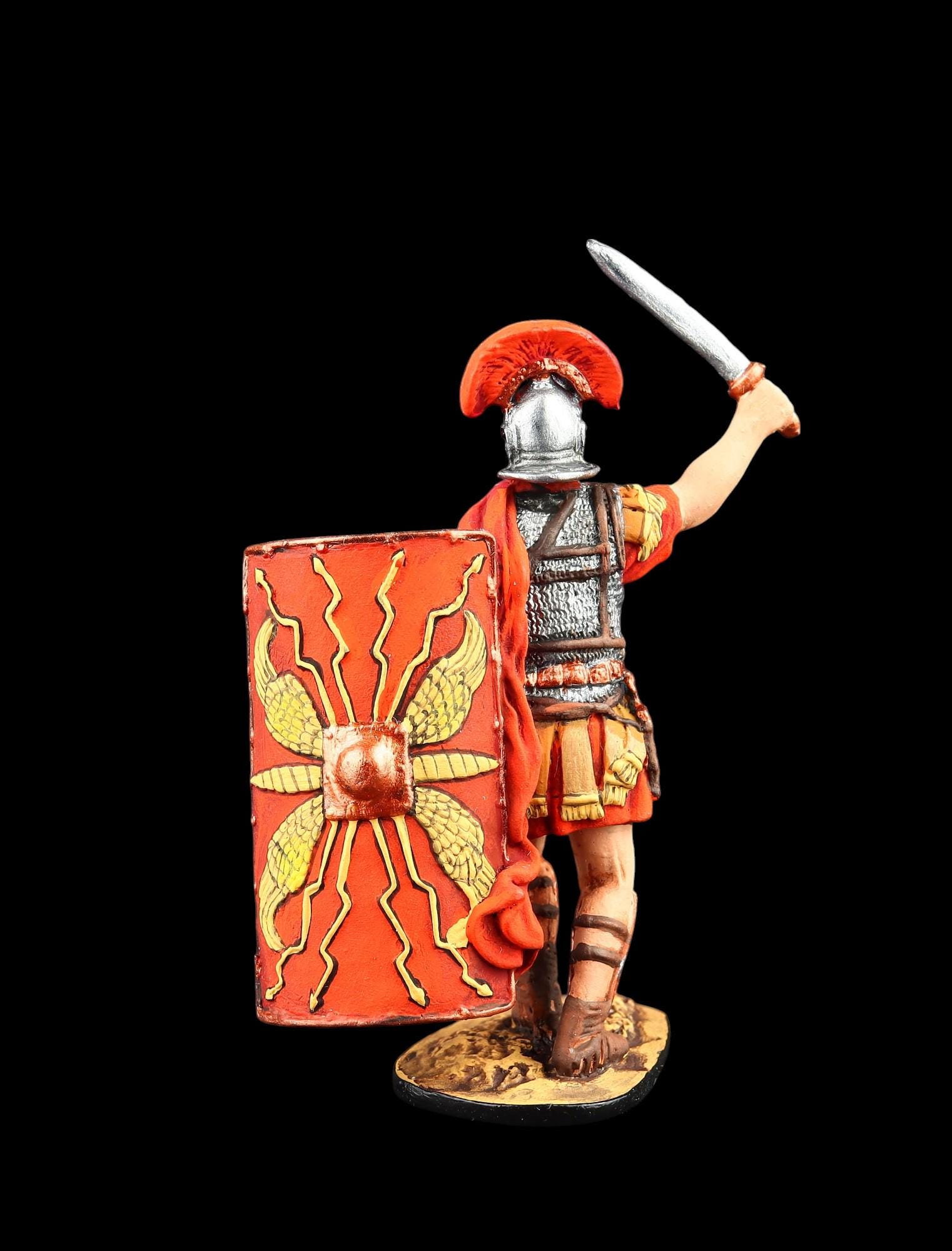 Tin Soldier Collectible Roman Centurion 54 Mm Ancient Rome & Carthage ...
