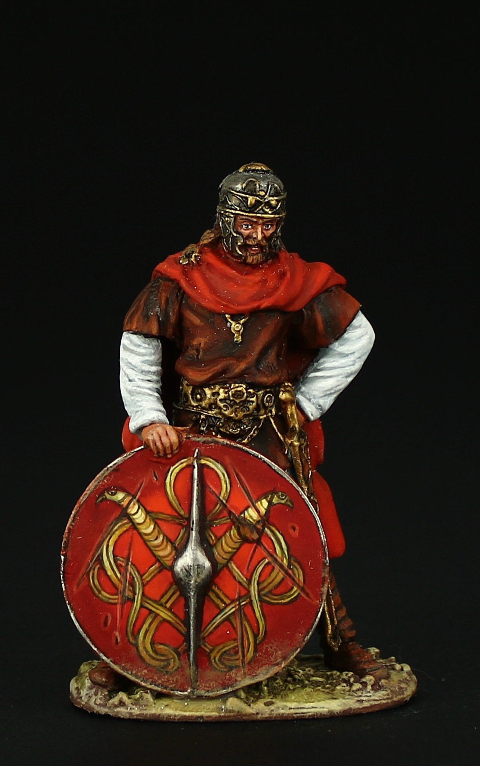 Tin Soldier Collectible Varangian Guard in Byzantine 54 Mm - Etsy