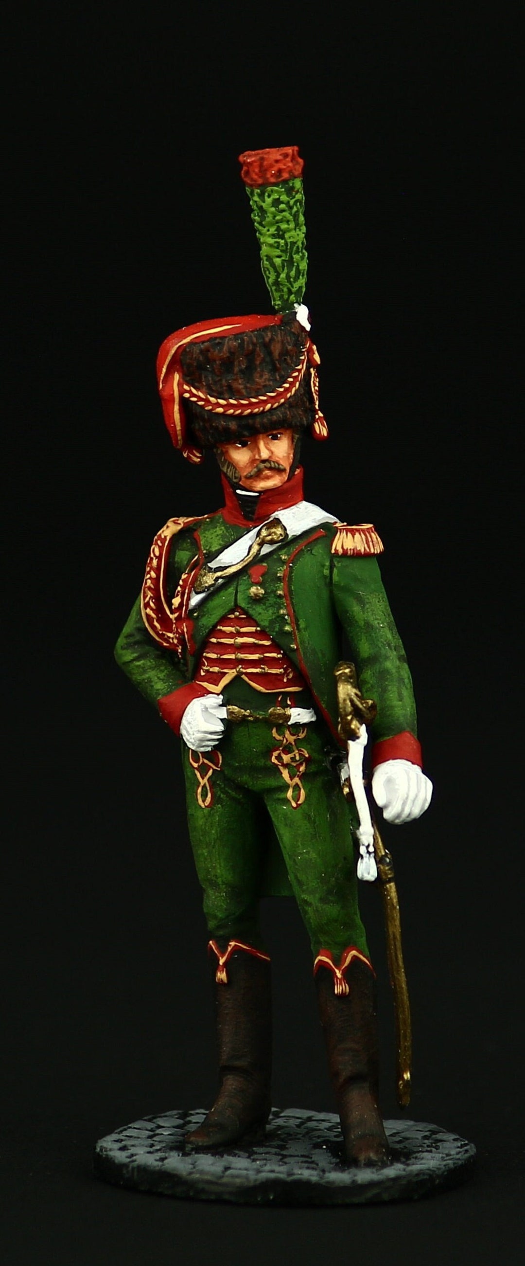 Tin Soldier Collectible Chasseur of the Imperial Guard, 1810 54 Mm ...