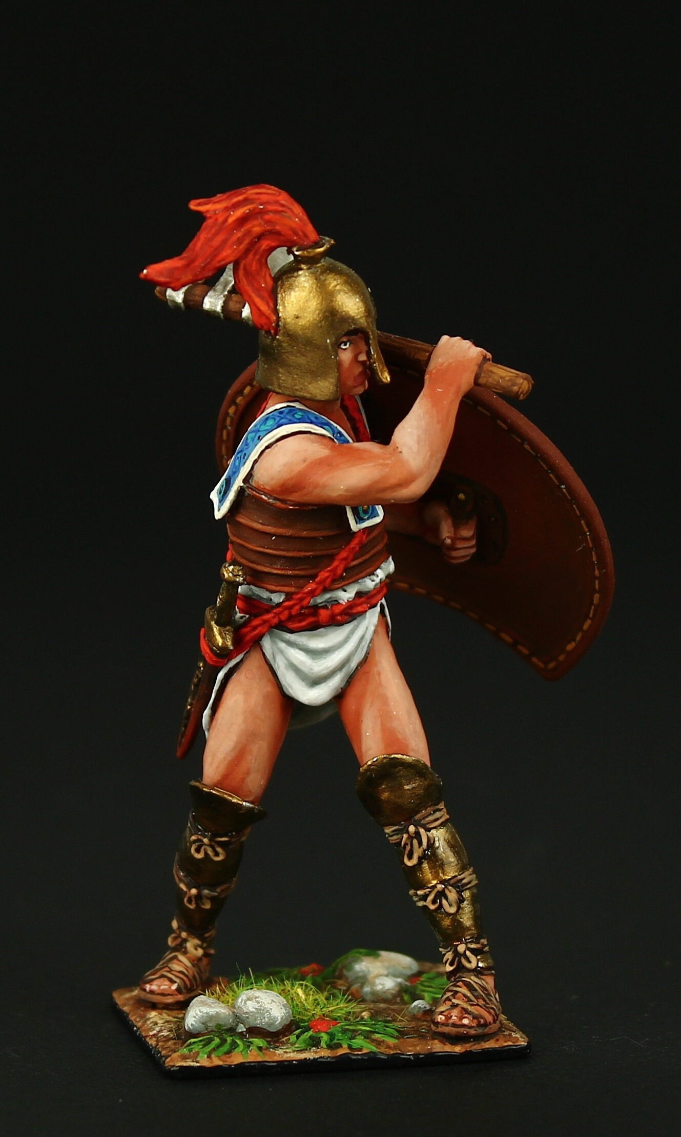 Tin Soldier Collectible the Trojan War: Myrmidon Warrior - Etsy