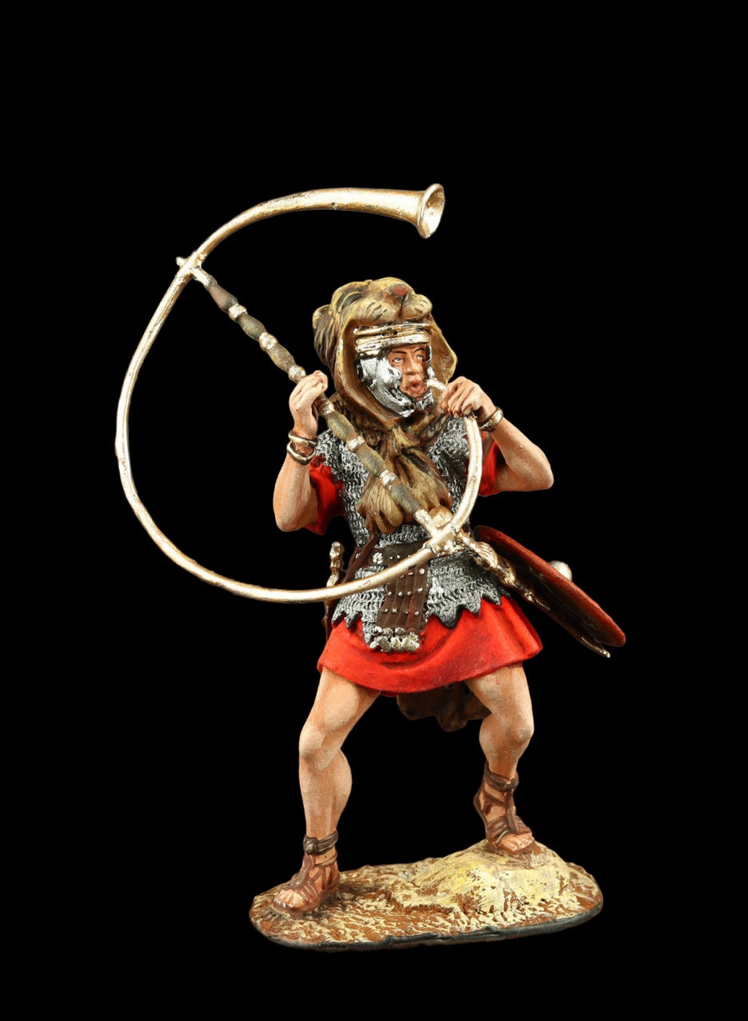 Tin Soldier Collectible Roman Cornicen, I C. A.D. 54 Mm Ancient Rome ...