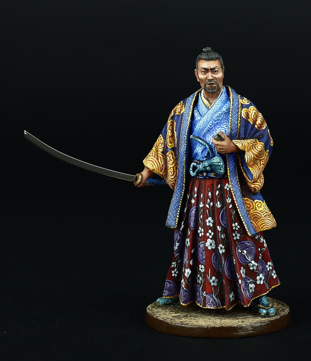 Tin Soldier Museum TOP Wolf of Mibu Kondo Isami 54 Mm Medieval Japan ...