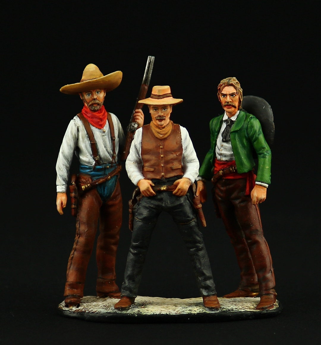 Tin Soldier Collectible Once Upon a Time 54 Mm Old West: Cowboys and ...