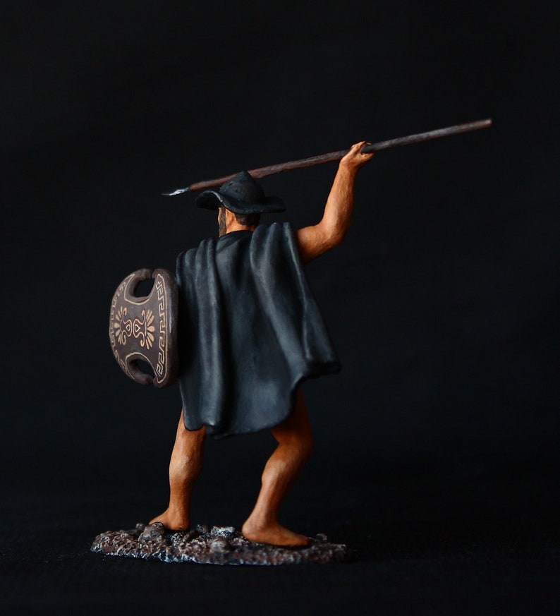 Tin Soldier Collectible Greek Light Infantry Warrior of the - Etsy