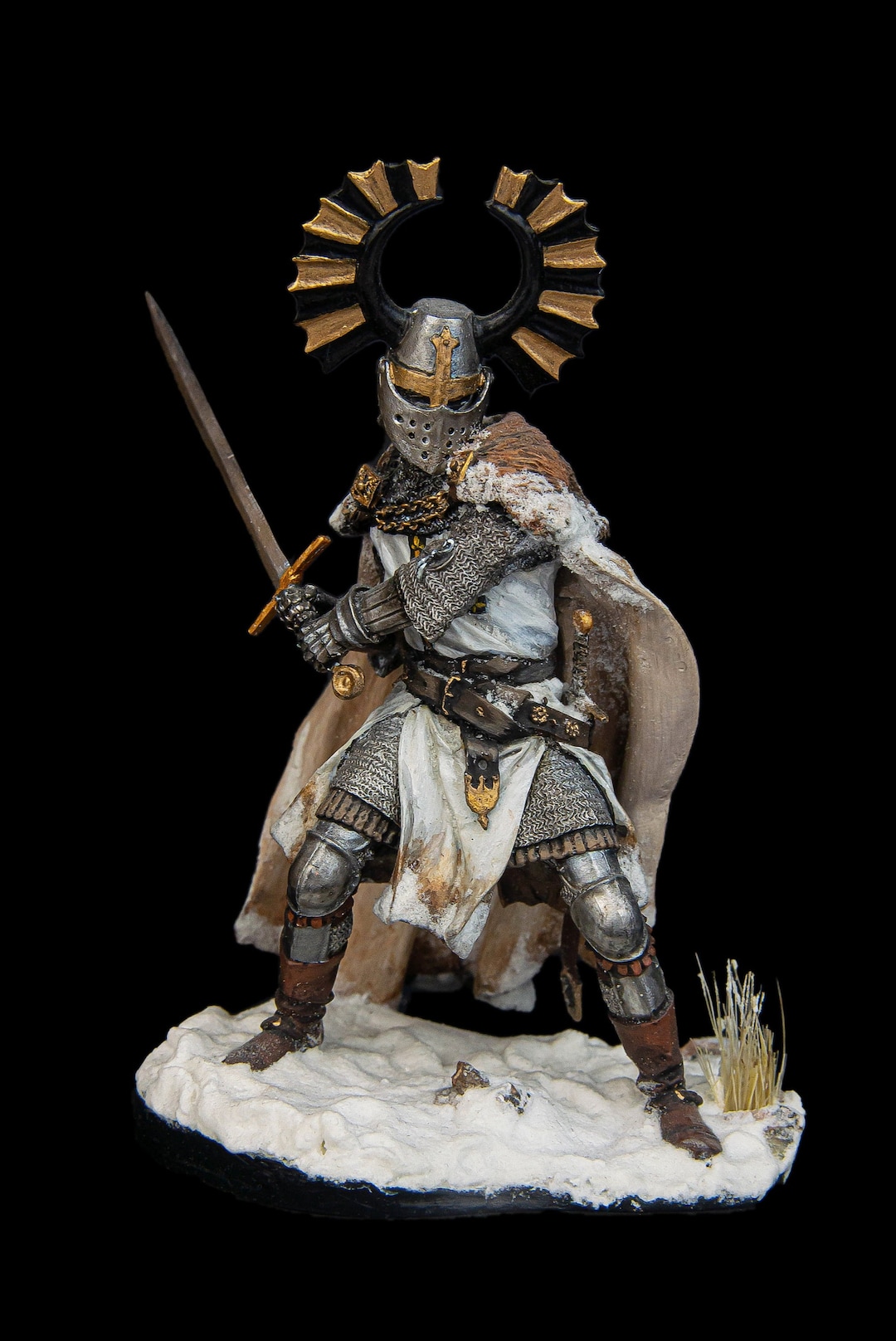 Tin Soldier Museum (TOP) Teutonic Knight, XIV C. 90 Mm Medieval Age ...