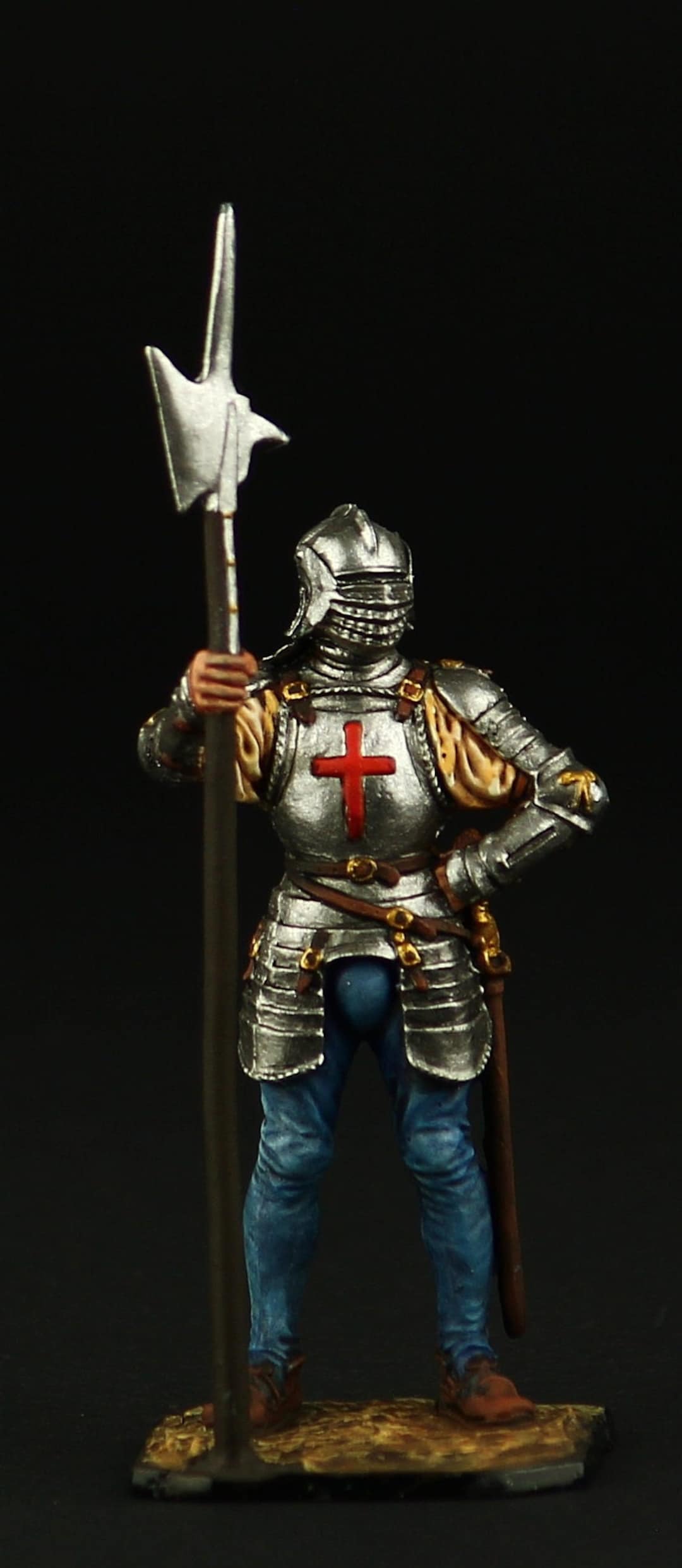 Tin Soldier Collectible English Halberdier, 1513 54 Mm Renaissance ...