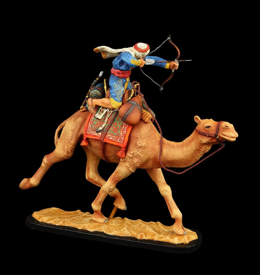 Tin Soldier Museum (TOP) Camel Rider With Bow 54 Mm Near East, Muslim ...