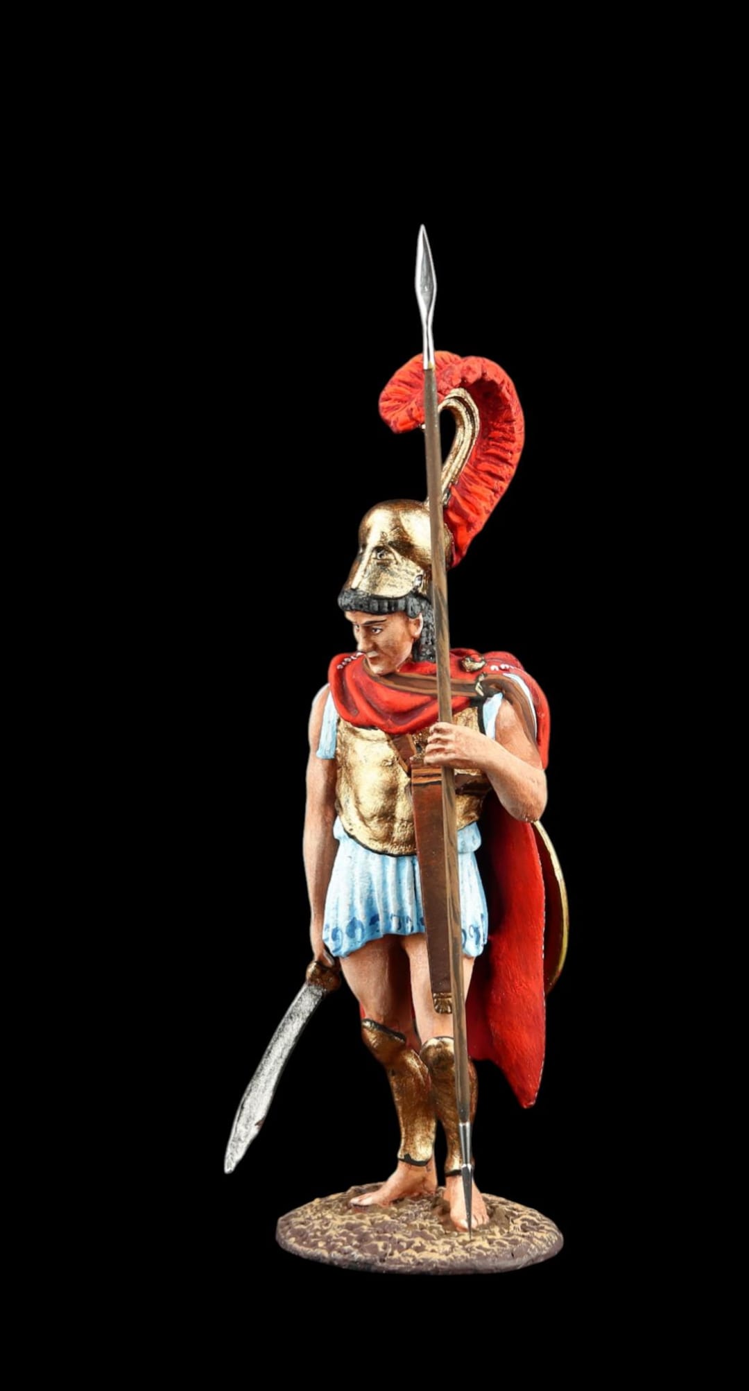 Tin Soldier Collectible Greek Hoplite 54 Mm Ancient Greece - Etsy