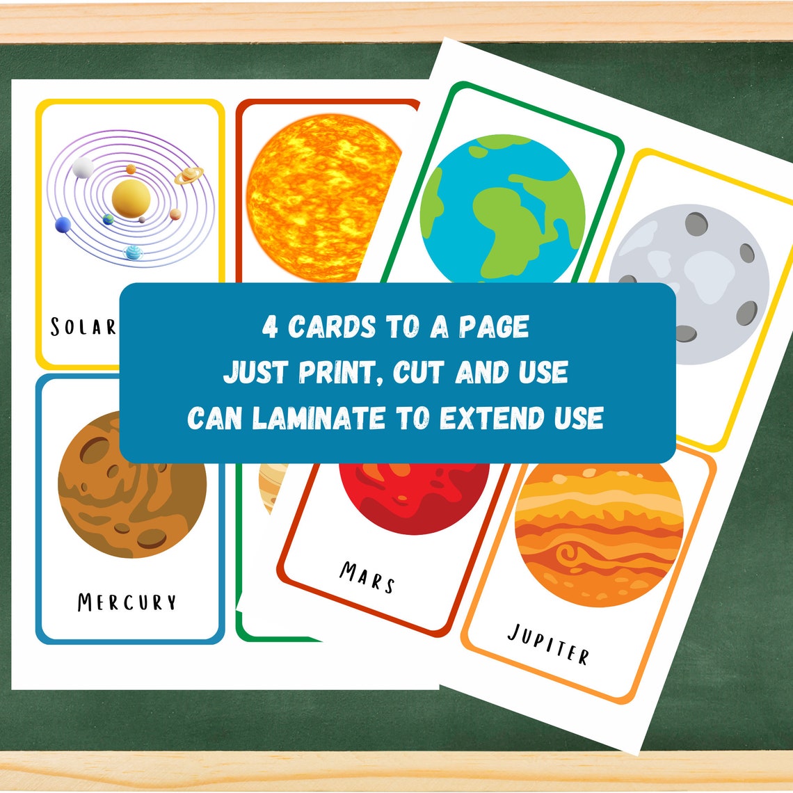 Space Adventure Flashcards | 32 Flashcards to Learn All About Our ...