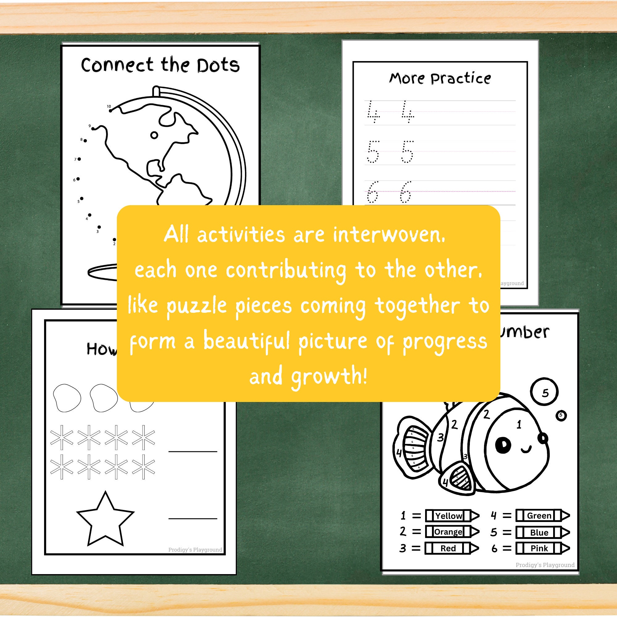 Let's Learn Our 123s 5 Different Activities per Number - Etsy