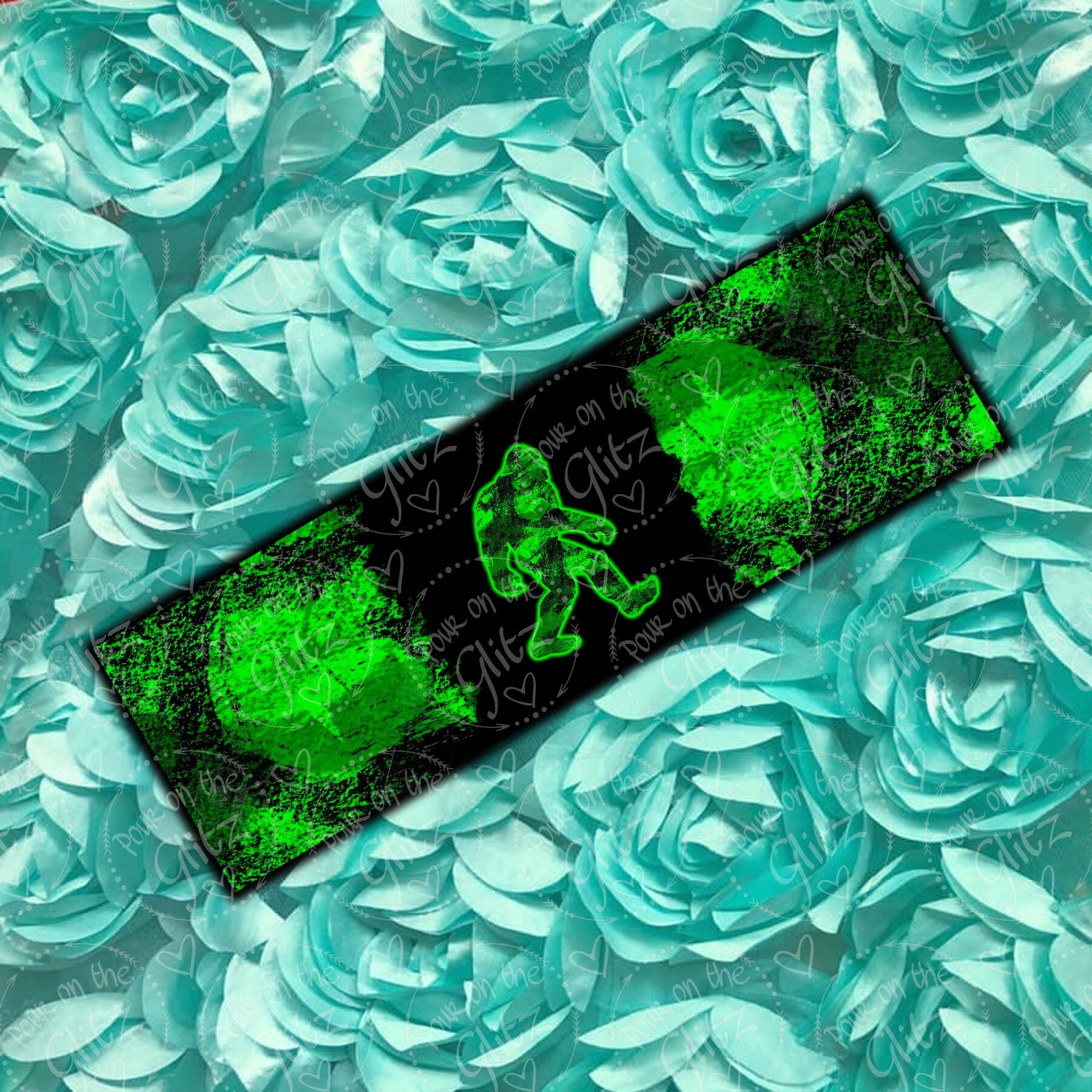 Big Foot Epoxy Pen Wrap Digital PNG File - Etsy