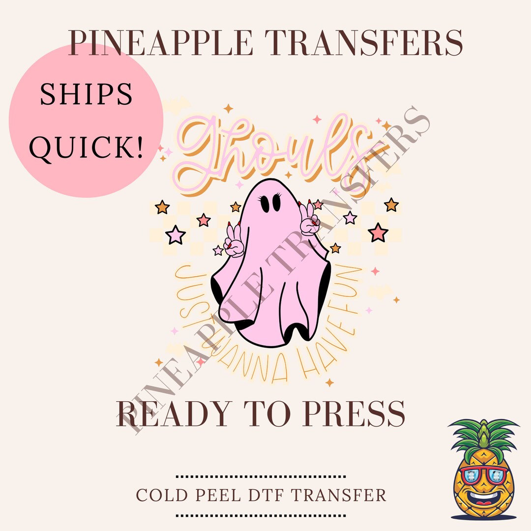 Ghouls Just Wanna Have Fun | DTF Transfers | Ready to Press Direct to ...