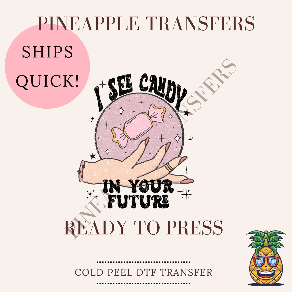 I See Candy in Your Future DTF Transfers Ready to Press - Etsy