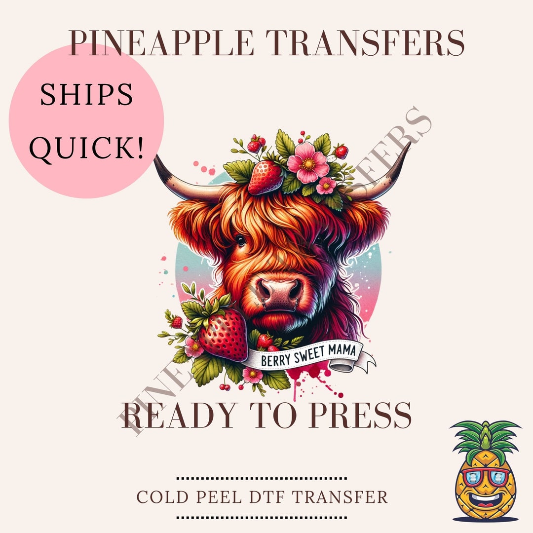 Berry Sweet Mama DTF Transfers Ready to Press Direct to Film Transfer ...