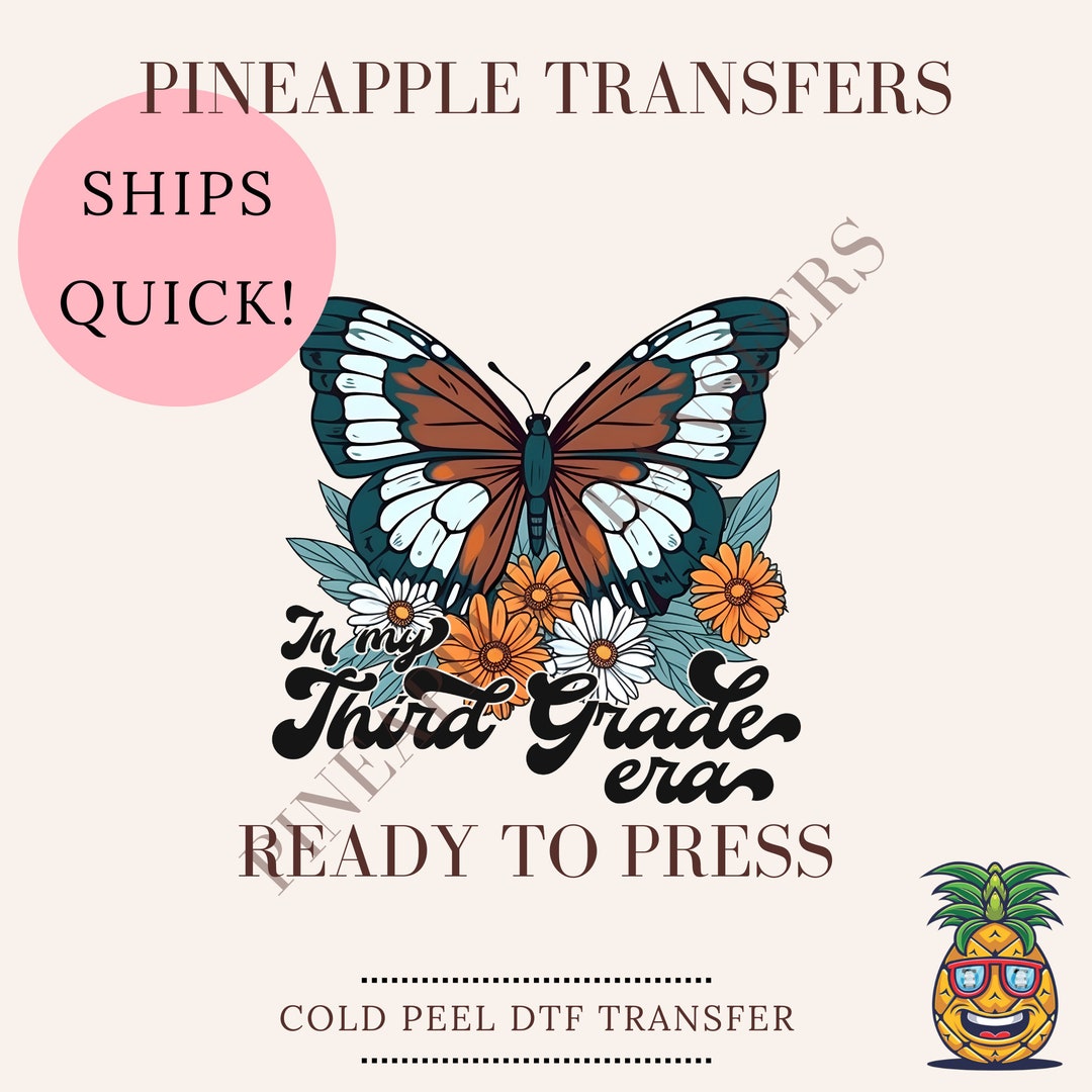 Third Grade DTF | DTF Transfers | Ready to Press Direct to Film ...