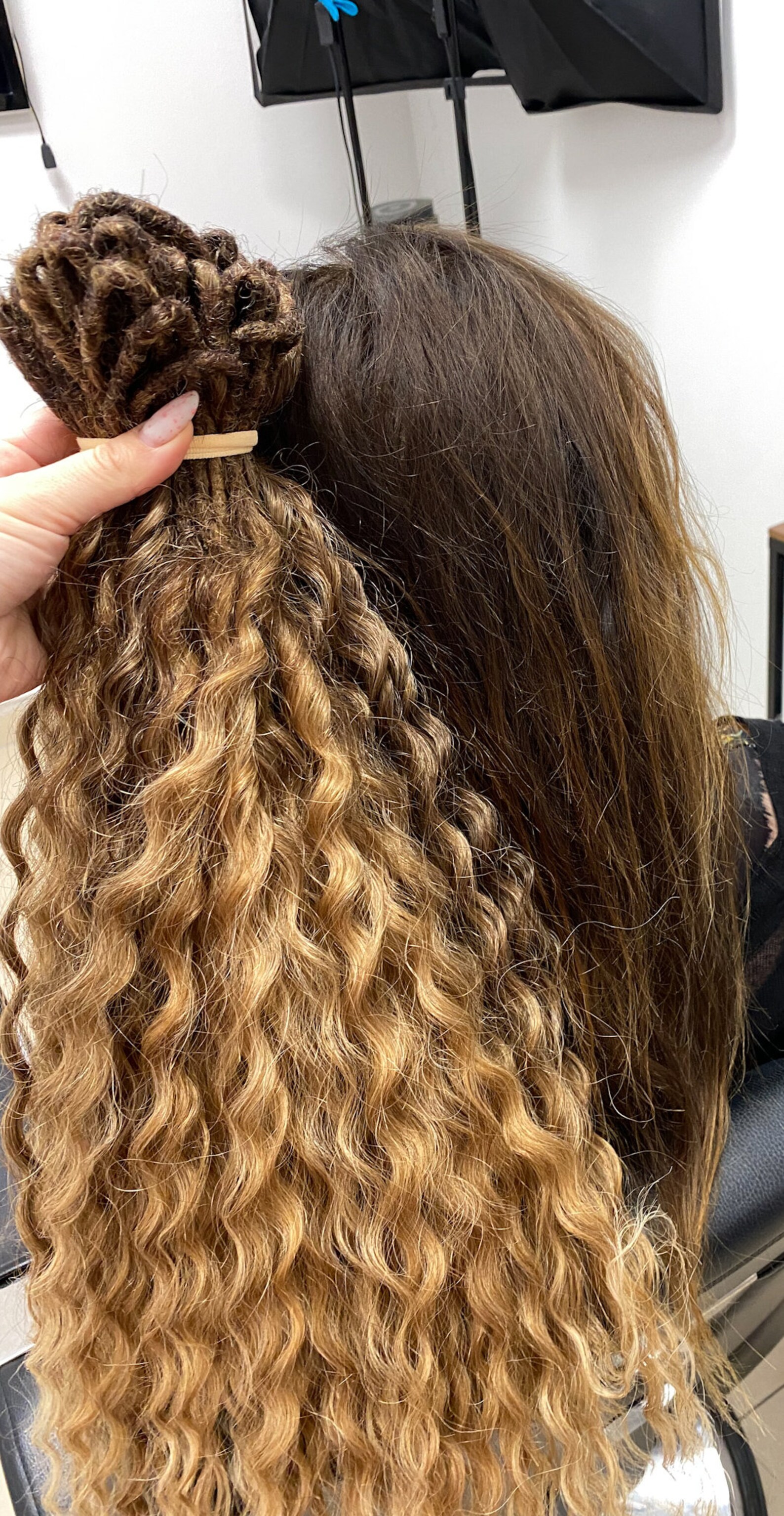 Wavy Synthetic Dreads Synthetic Crochet Dreads Extensions Warm - Etsy