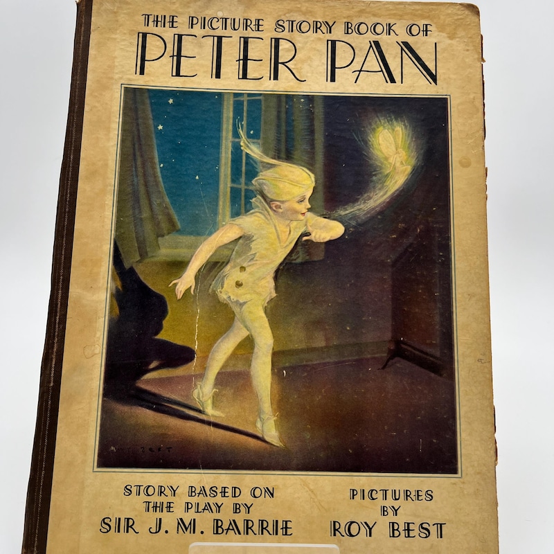 Peter Pan Book - Etsy
