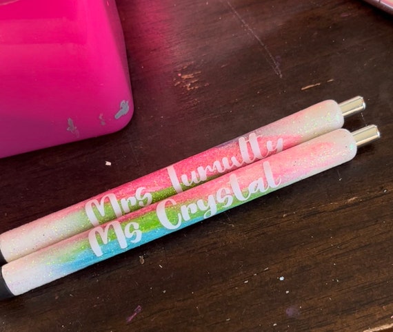 Personalized Unicorn Burst Pens - Etsy