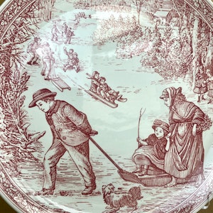 Spode Blue Room Collection Victorian Annual Christmas Plate, Number 2 ...