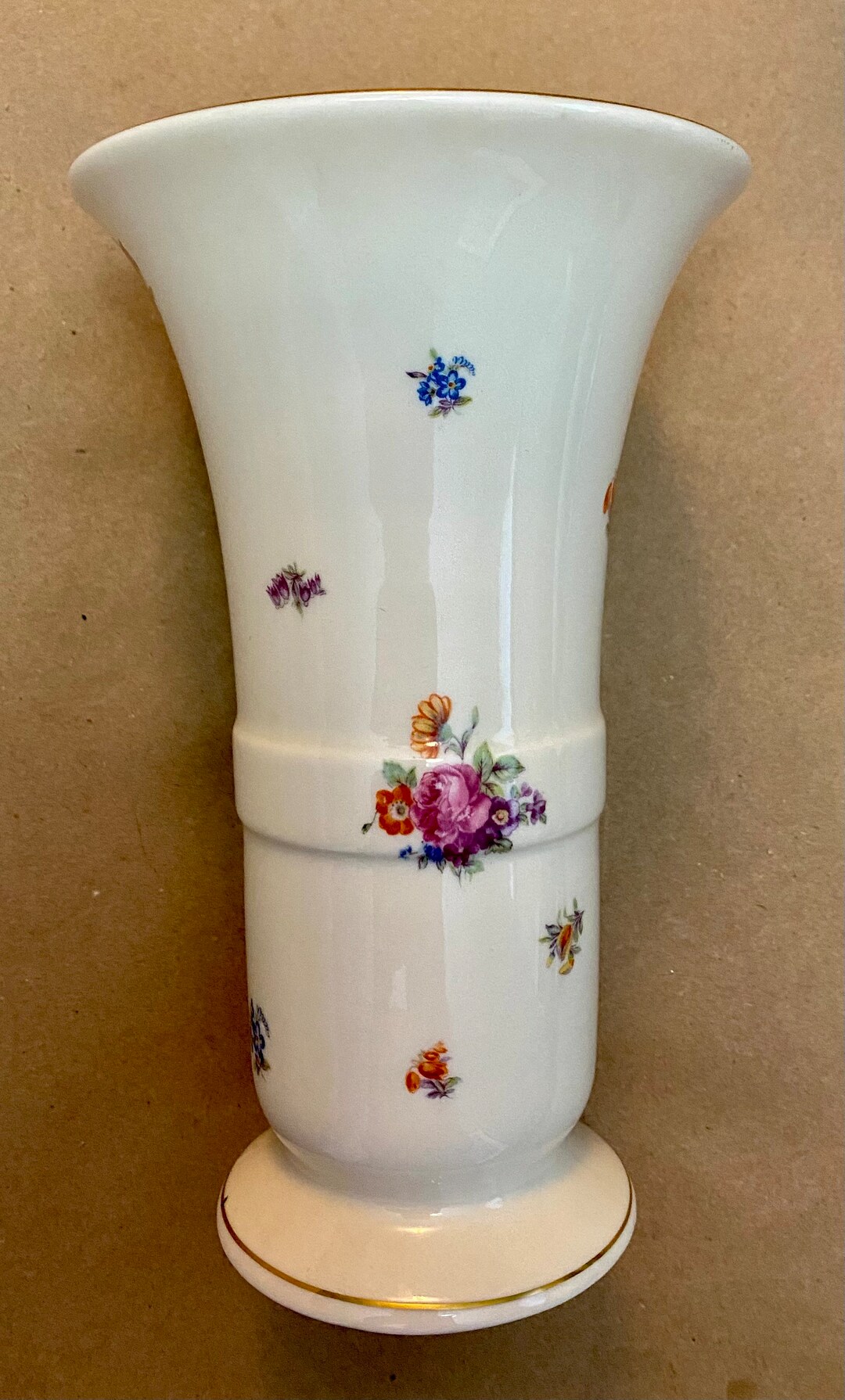 Vintage Pickard China Vase - Etsy