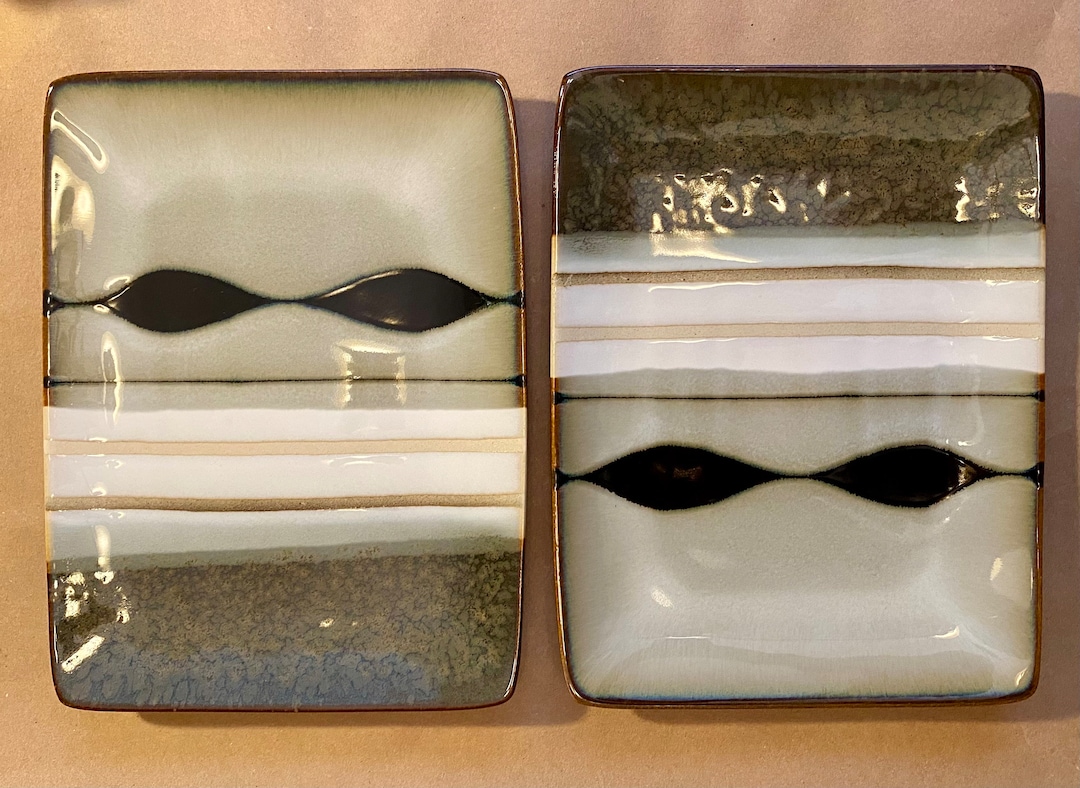 Set of Two (2) Sango Prelude Rectangular Salad or Dessert Plates 9” - Etsy