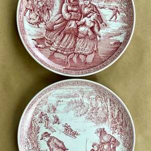 Spode Blue Room Collection Victorian Annual Christmas Plate, Number 2 ...