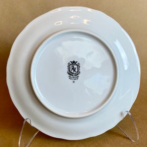 Royal Kent Floral Dessert Plates (set of 2) - Gold Rimmed Porcelain - Etsy