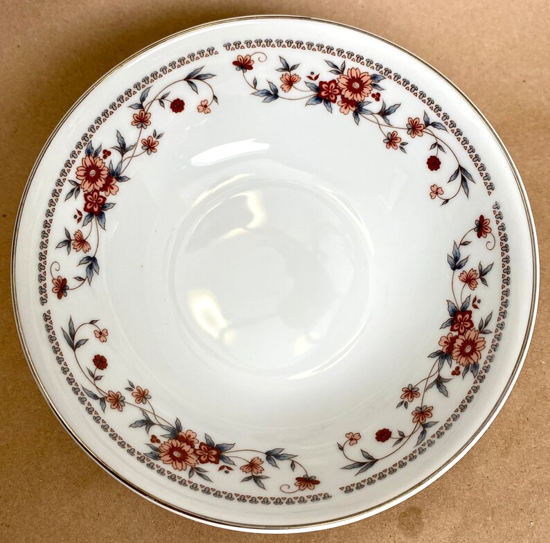 Vintage Five Piece Sheffield Anniversary Place Setting, Porcelain Fine ...