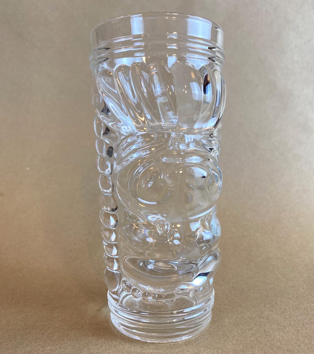 Vintage Georgi Radev for Real Glass Tiki Tumbler 6 1/2” - Etsy