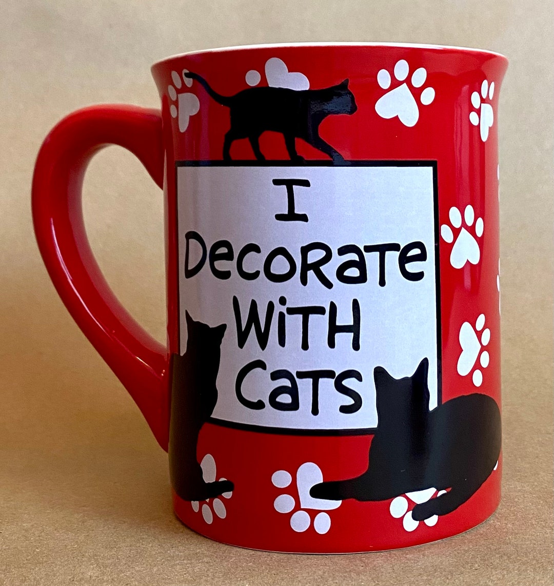 Crazy Cat Lady Mug by Lorrie Veasey - Etsy