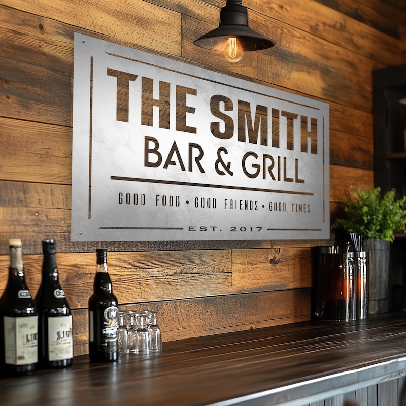 Signage Metal Grill - Etsy